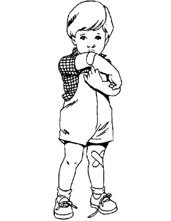 knee coloring pages